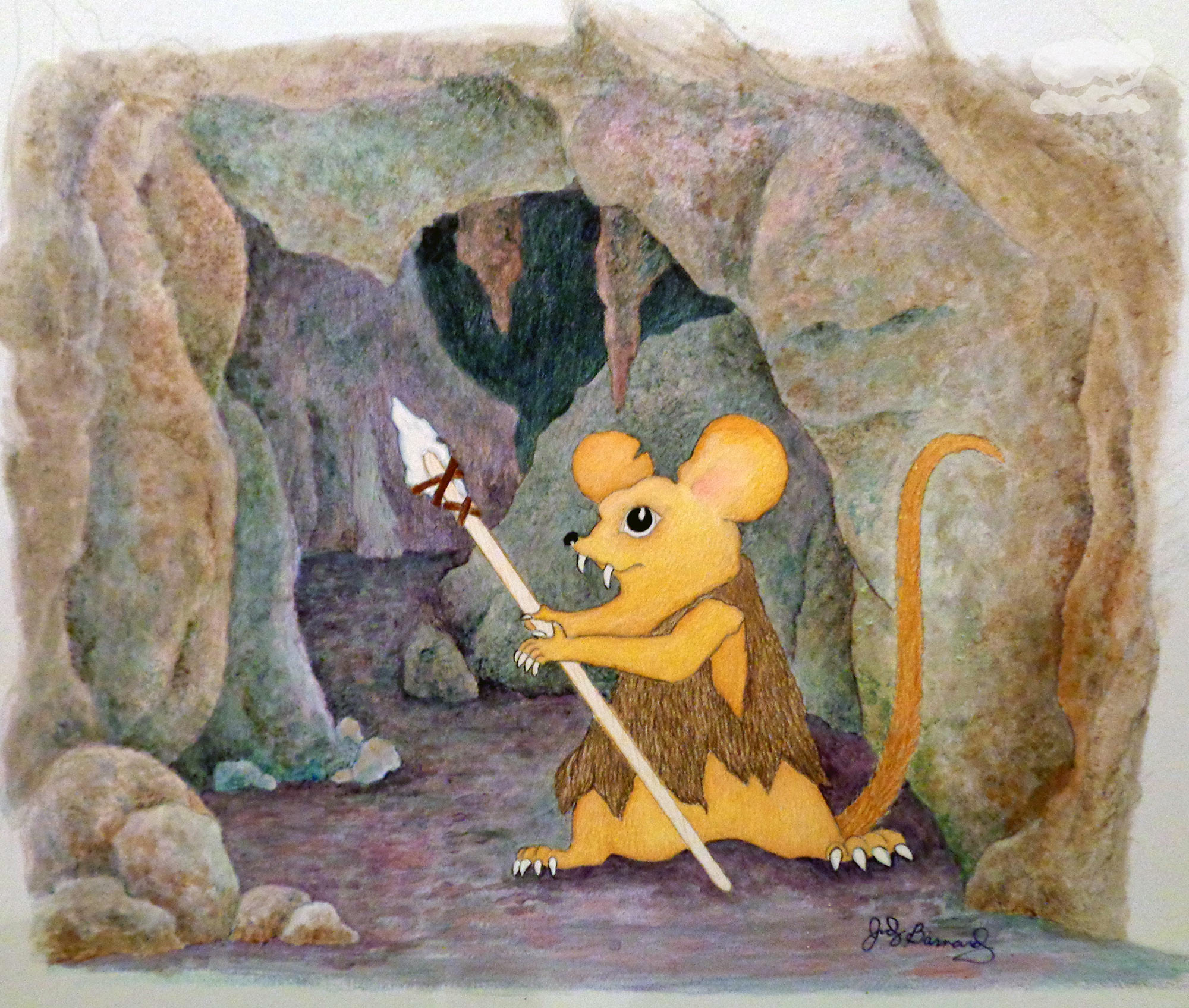 E’ak Sabertooth Cave Mouse | Twistedwood Gallery